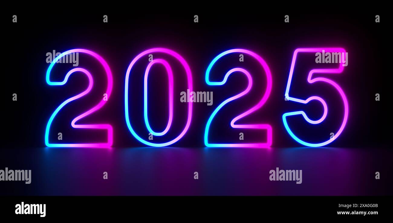 2025 new year on hi-res stock photography and images - Alamy