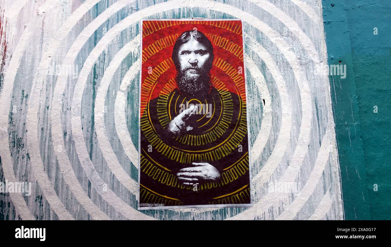 Stockholm, Snosatra, Sweden. May 12 2024. Spring beast. Graffiti ...