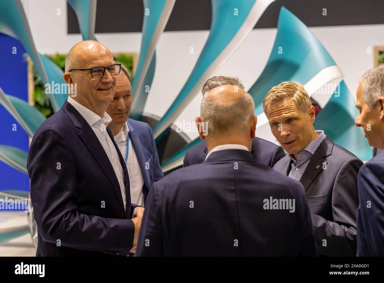 ILA Berlin 2024 - Presserundgang Besuch bei Rolls Royce während des ...