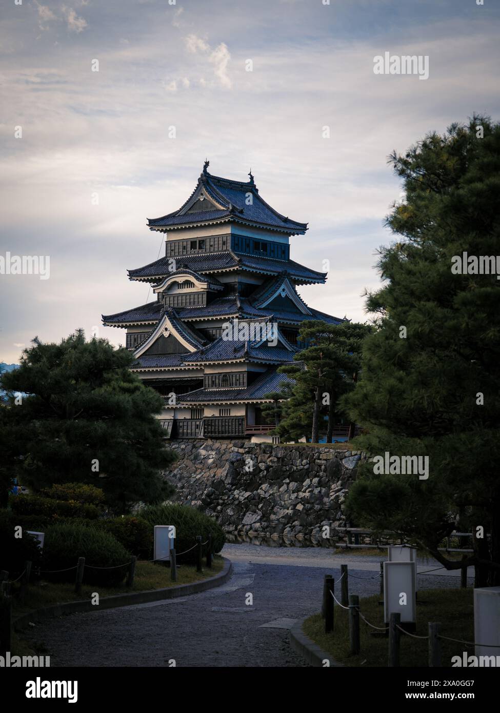 The iconic Matsumoto Castle in Matsumoto, Japan Stock Photo - Alamy