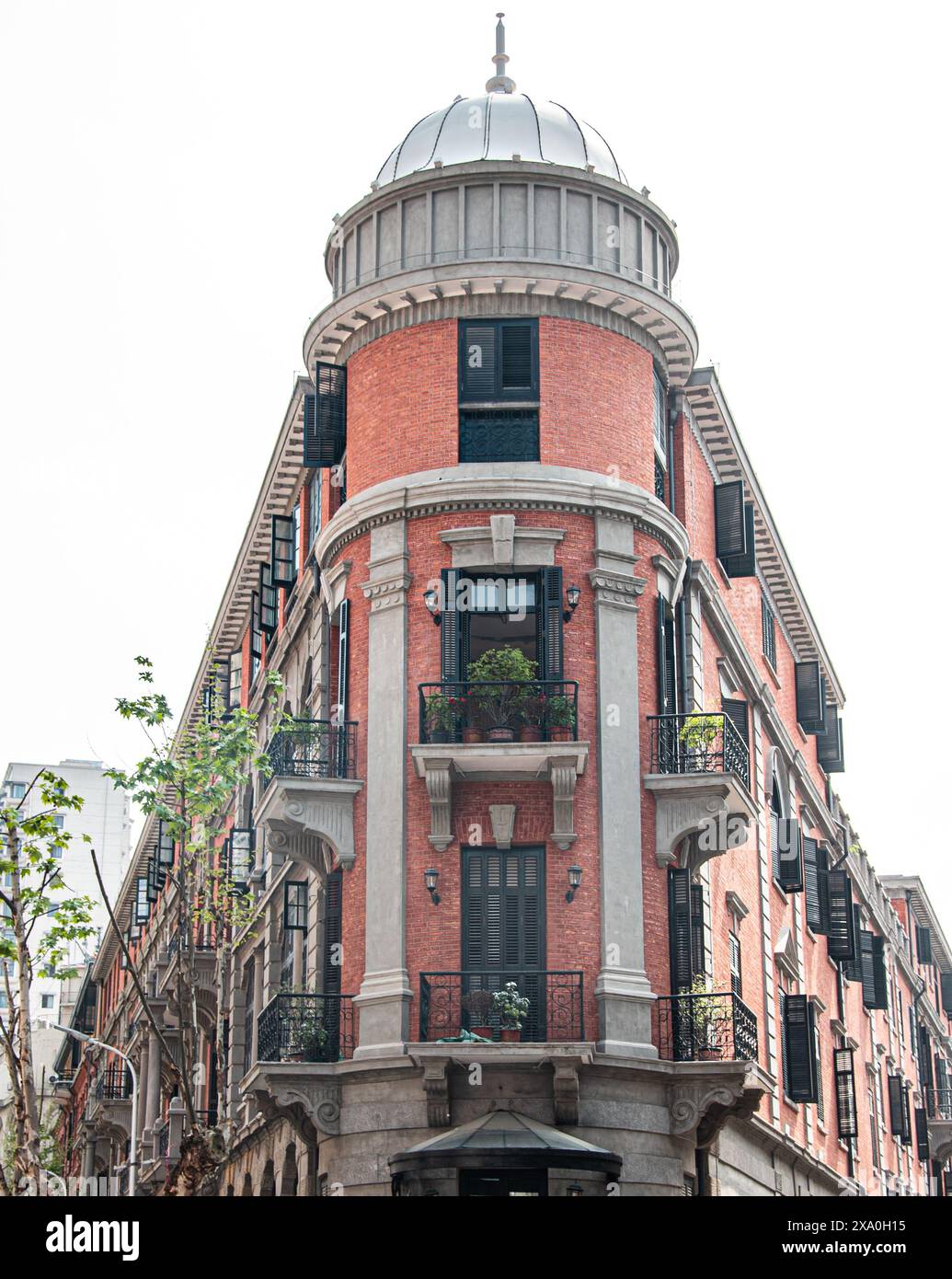 The Wuhan's uniquely designed European-style red brick buildings have a ...