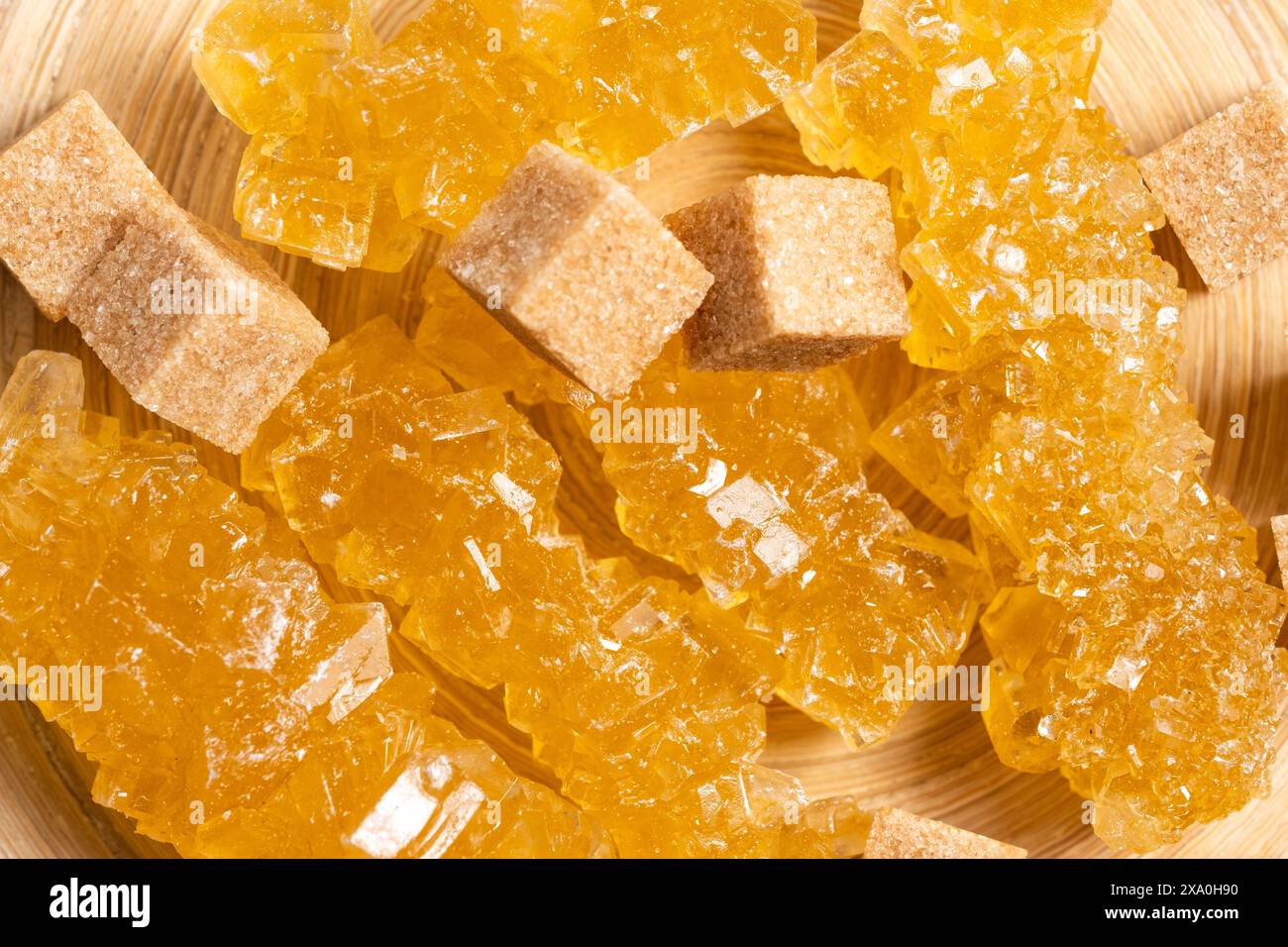 Traditional Uzbek navat sugar and cane sugar Stock Photo - Alamy
