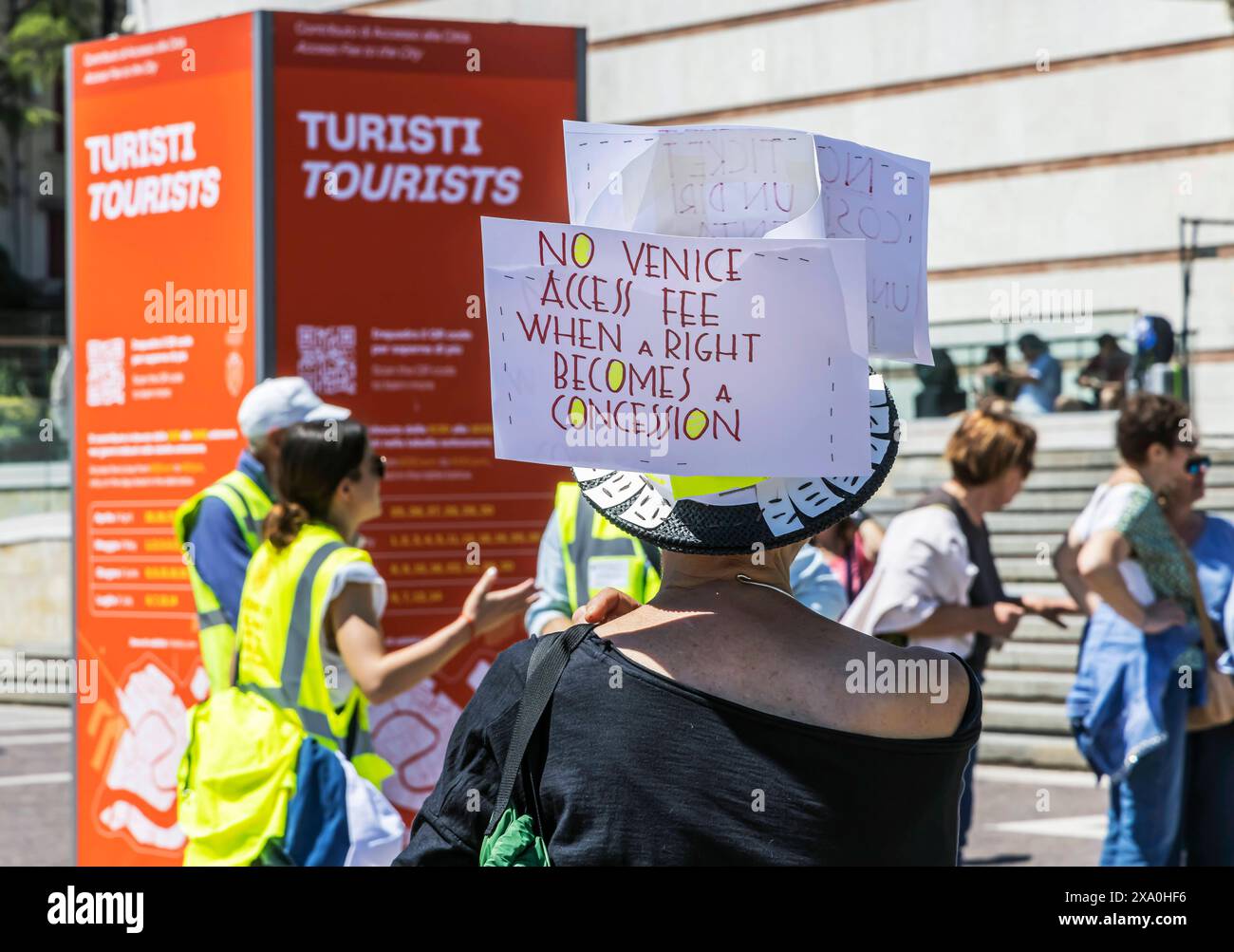 Overtourism in Venedig. Fünf Euro Eintritt zahlen Tagesbesucher seit ...