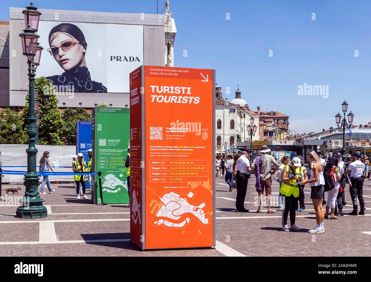 Overtourism in Venedig. Fünf Euro Eintritt zahlen Tagesbesucher seit ...