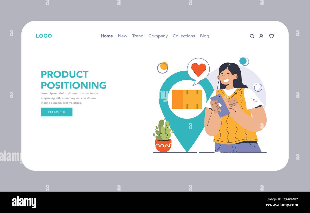 Product differentiation web or landing. Product competitive advantages ...