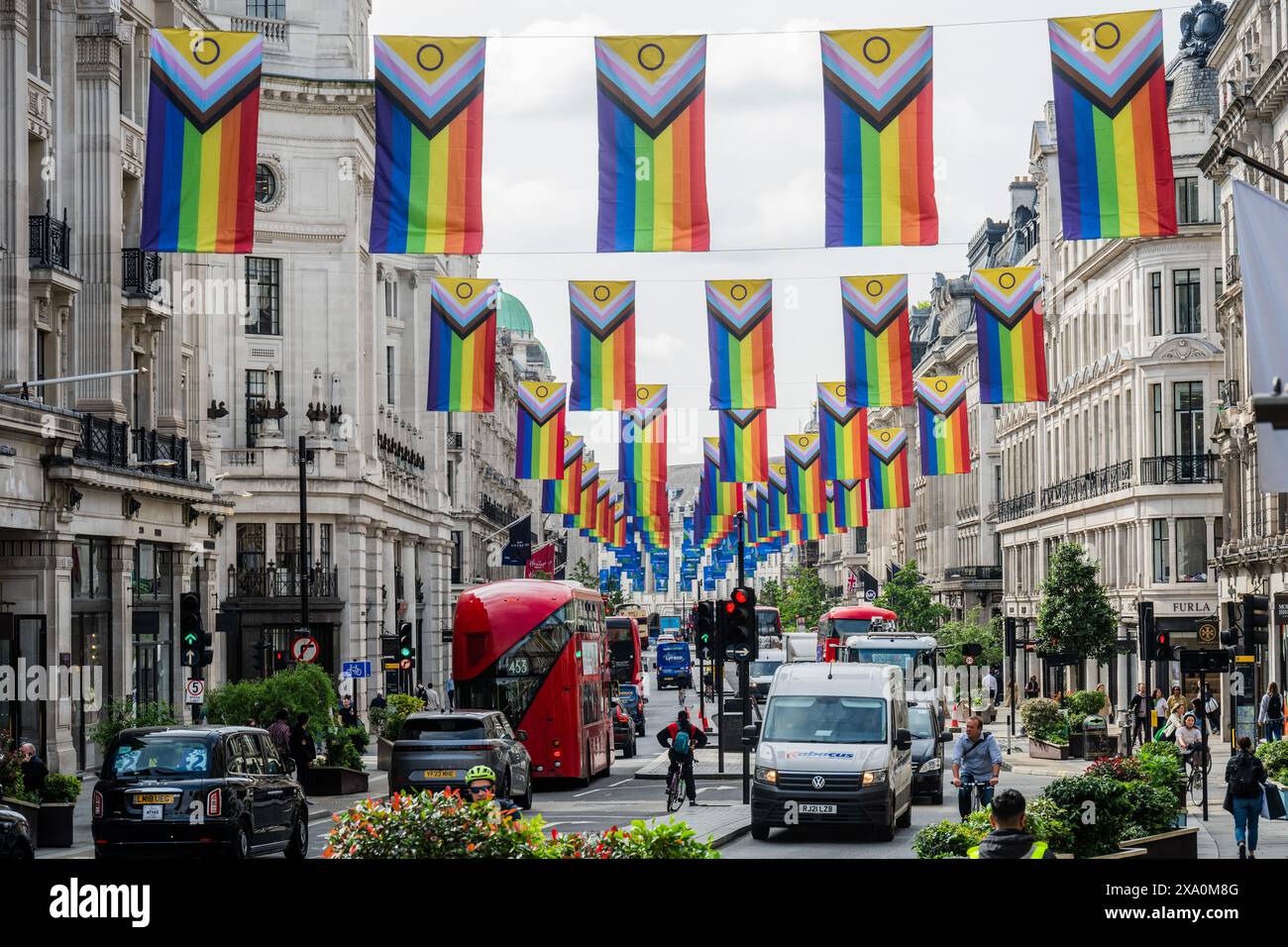 New progress pride flag hi-res stock photography and images - Alamy