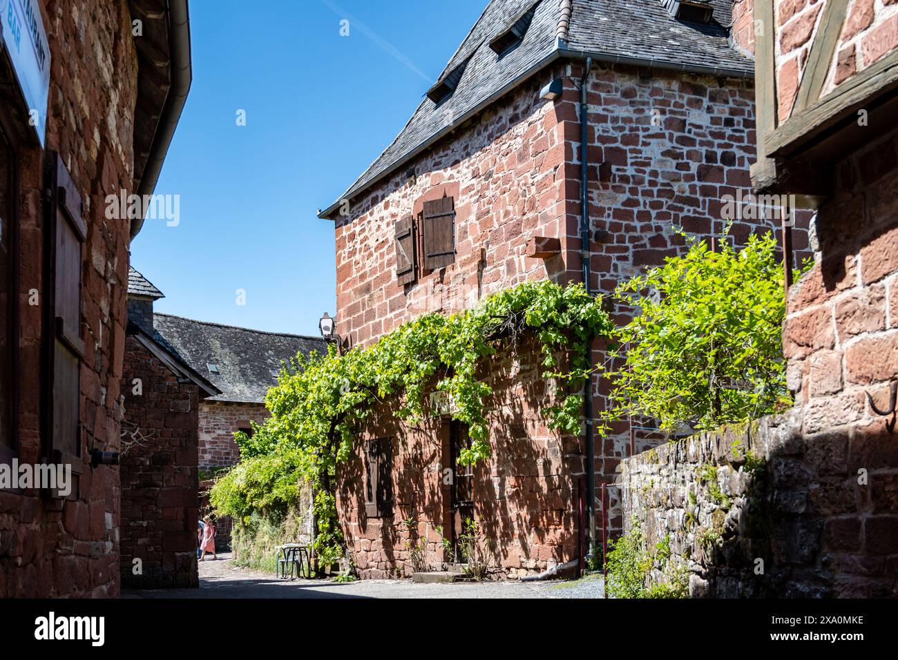 Collonges-la-Rouge village one of the most beautiful villages in France ...