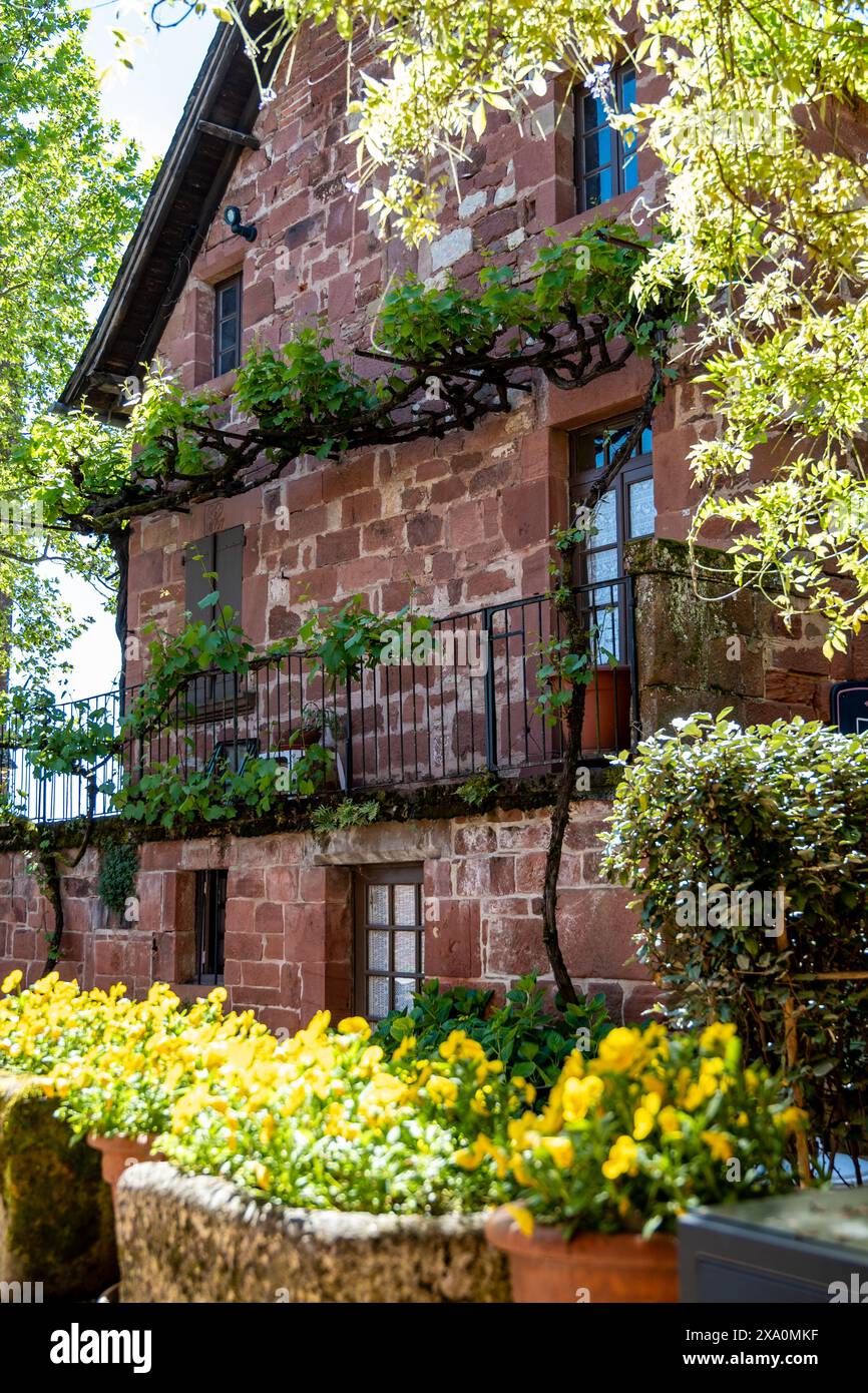 Collonges-la-Rouge village one of the most beautiful villages in France ...