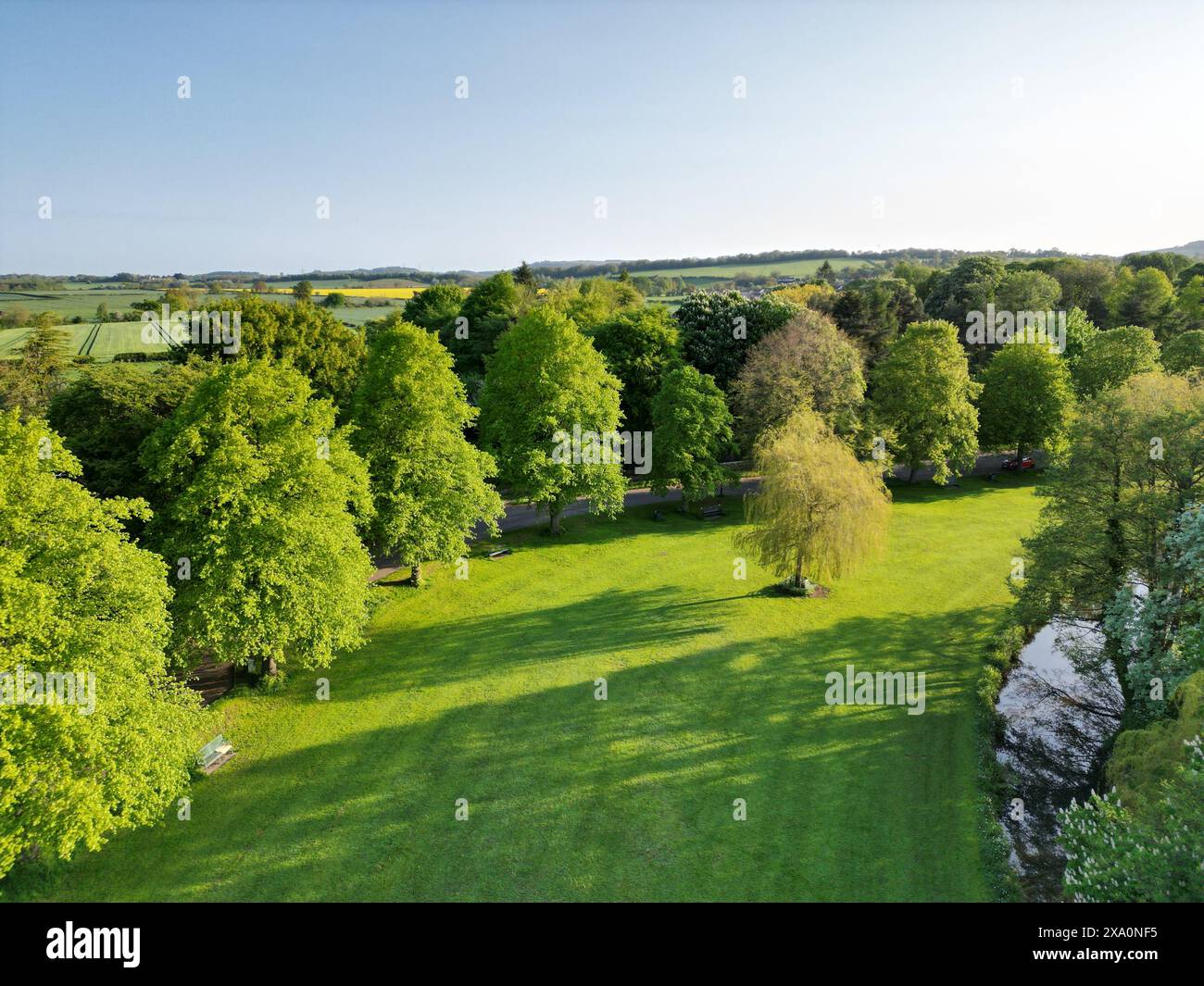 Yorkshire aerial view hi-res stock photography and images - Alamy