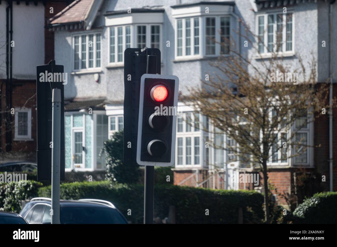 Transportation in London city, roads, road signes, street signes ...