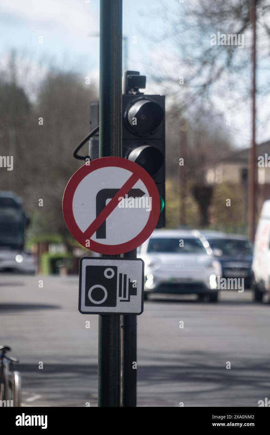 Transportation in London city, roads, road signes, street signes ...
