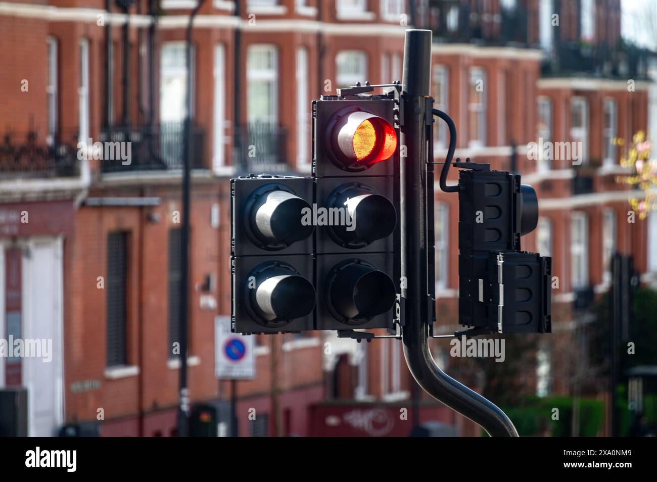 Transportation in London city, roads, road signes, street signes ...