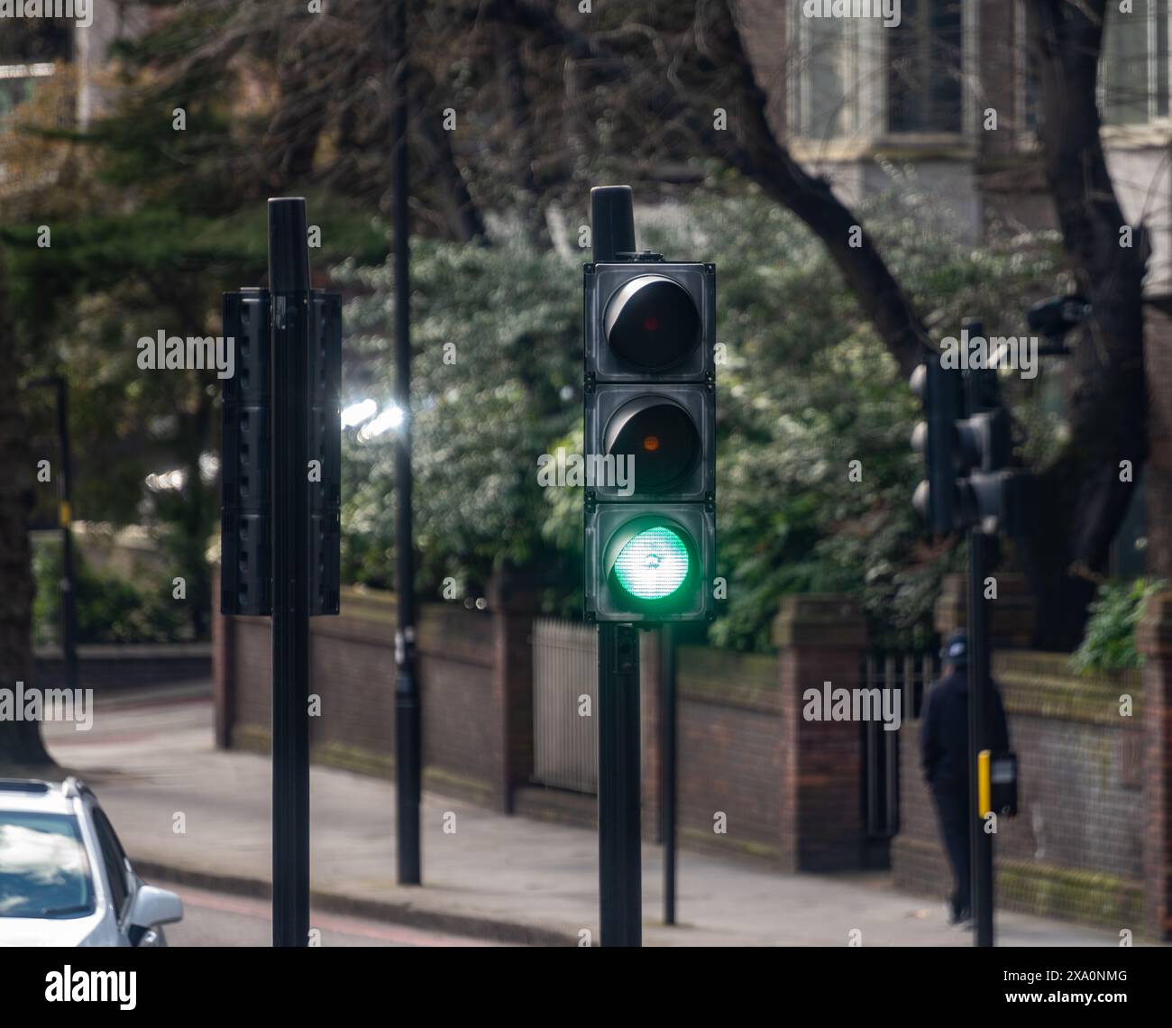 Transportation in London city, roads, road signes, street signes ...