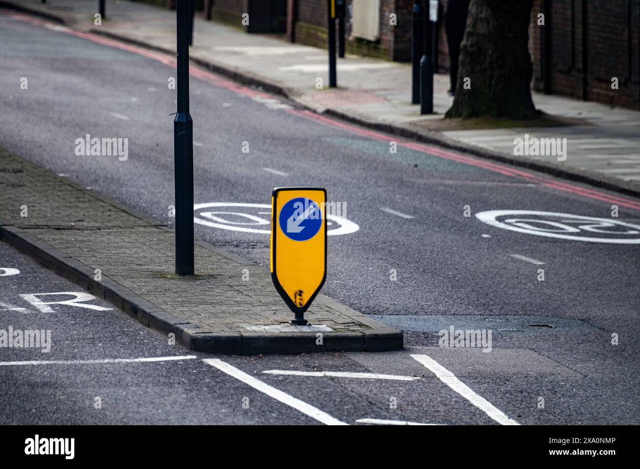 Transportation in London city, roads, road signes, street signes ...