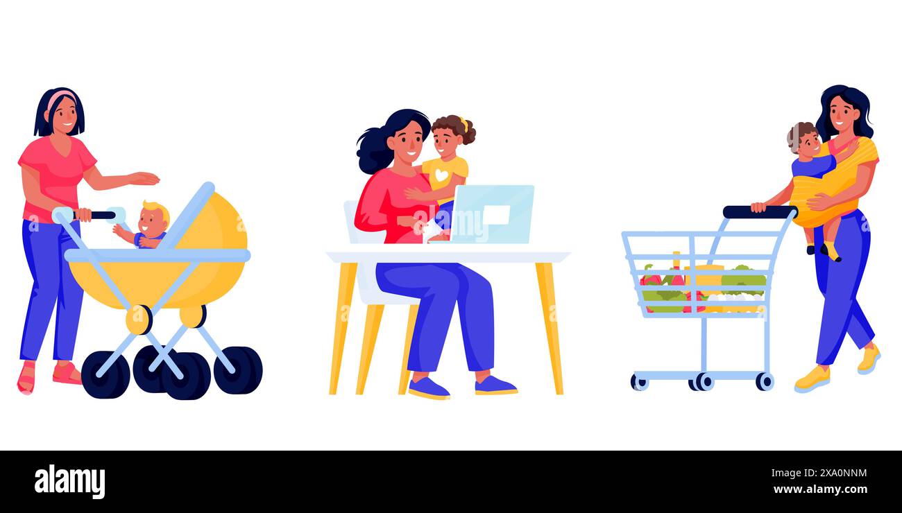 Business kid characters Stock Vector Images - Alamy