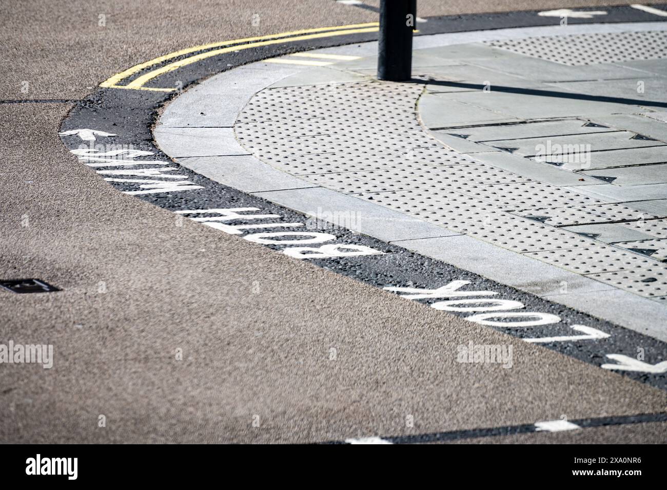 Transportation in London city, roads, road signes, street signes ...