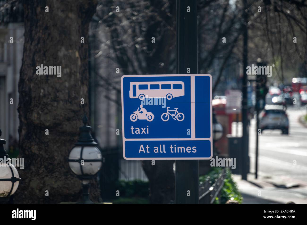 Transportation in London city, roads, road signes, street signes ...