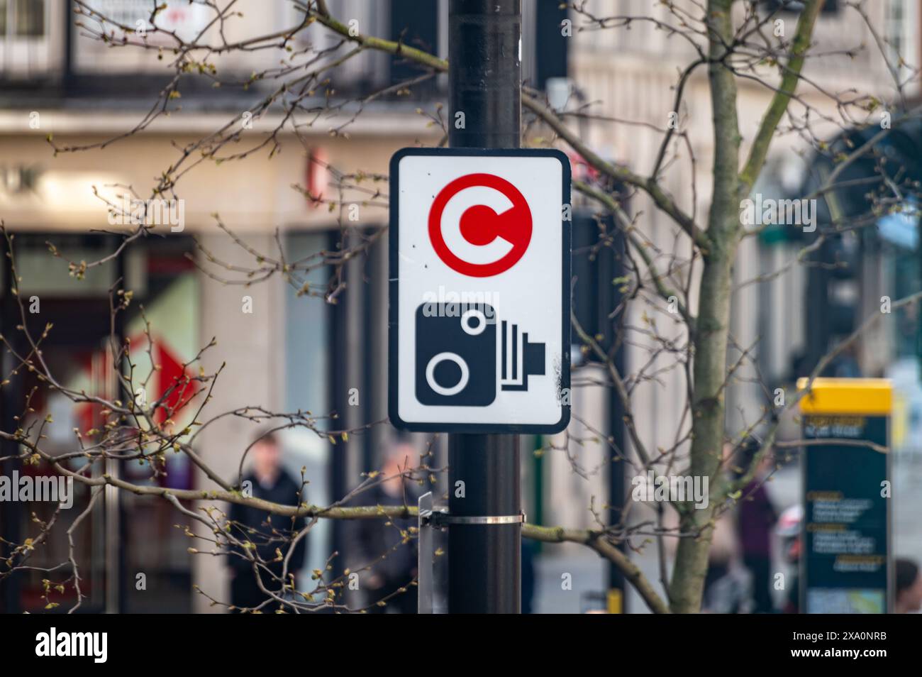 Transportation in London city, roads, road signes, street signes ...