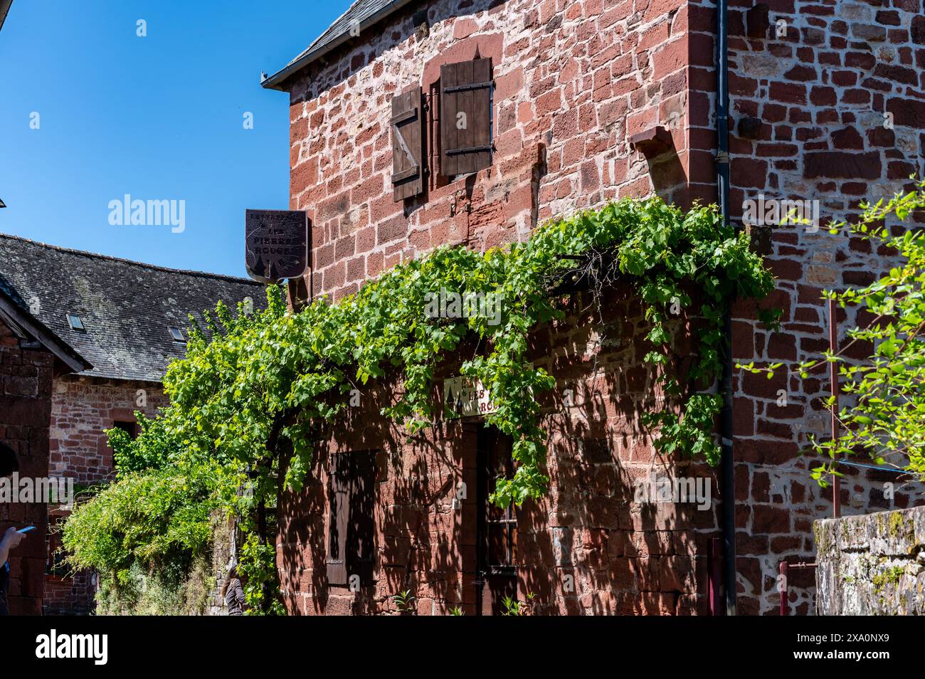 Collonges-la-Rouge village one of the most beautiful villages in France ...