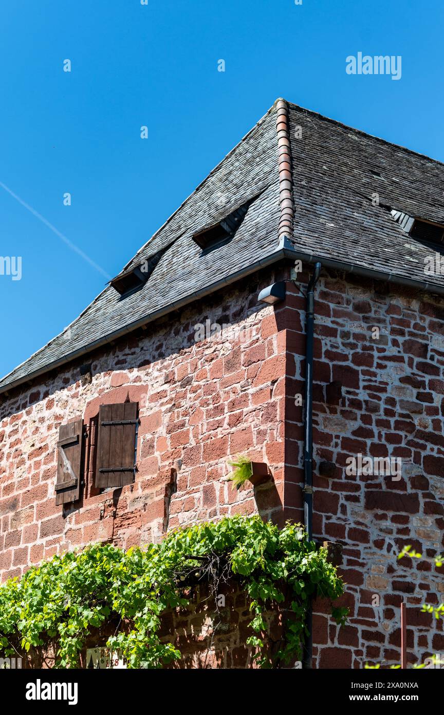 Collonges-la-Rouge village one of the most beautiful villages in France ...