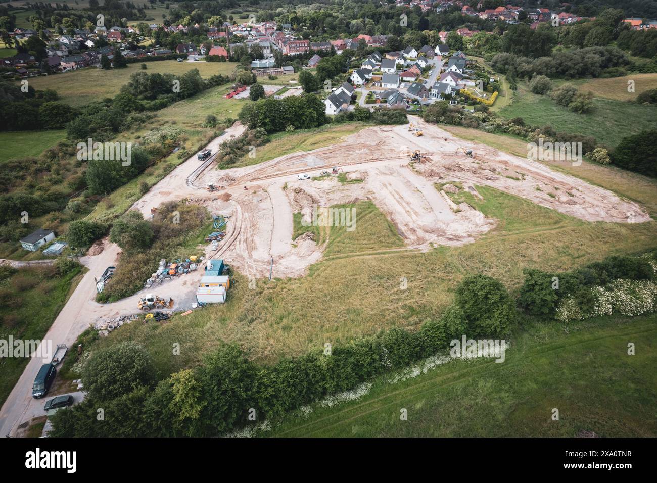 New town being developed hi-res stock photography and images - Alamy