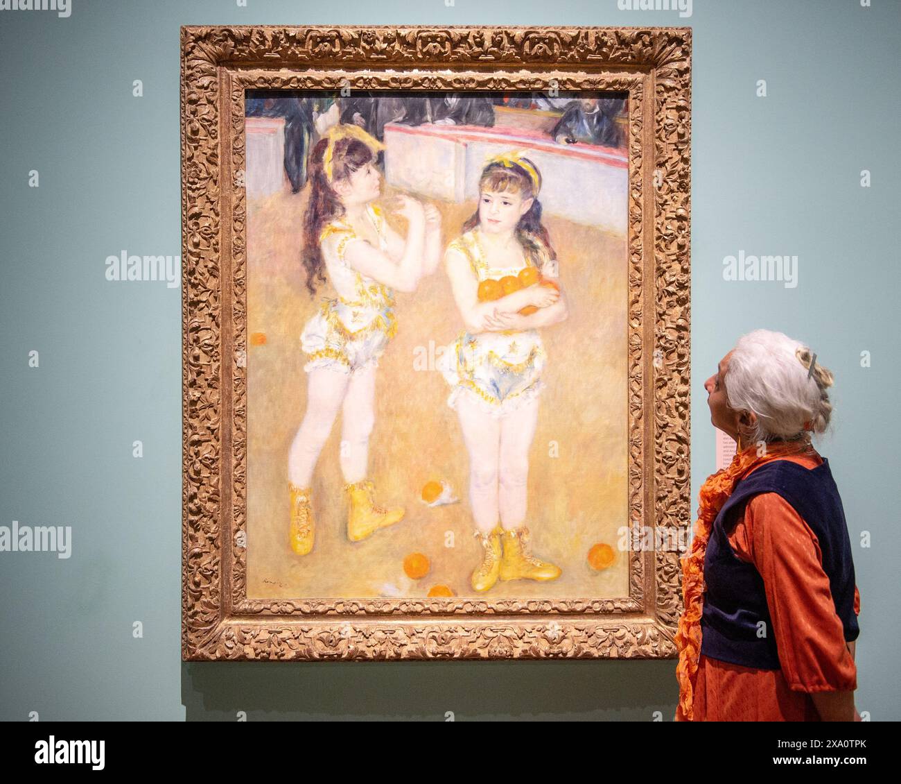 London, England, UK. 3rd June, 2024. Museum staff looks at Pierre ...
