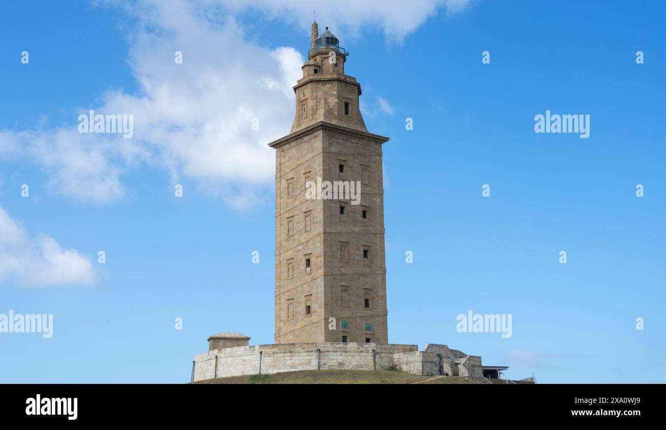 Tower hercules roman lighthouse in hi-res stock photography and images ...