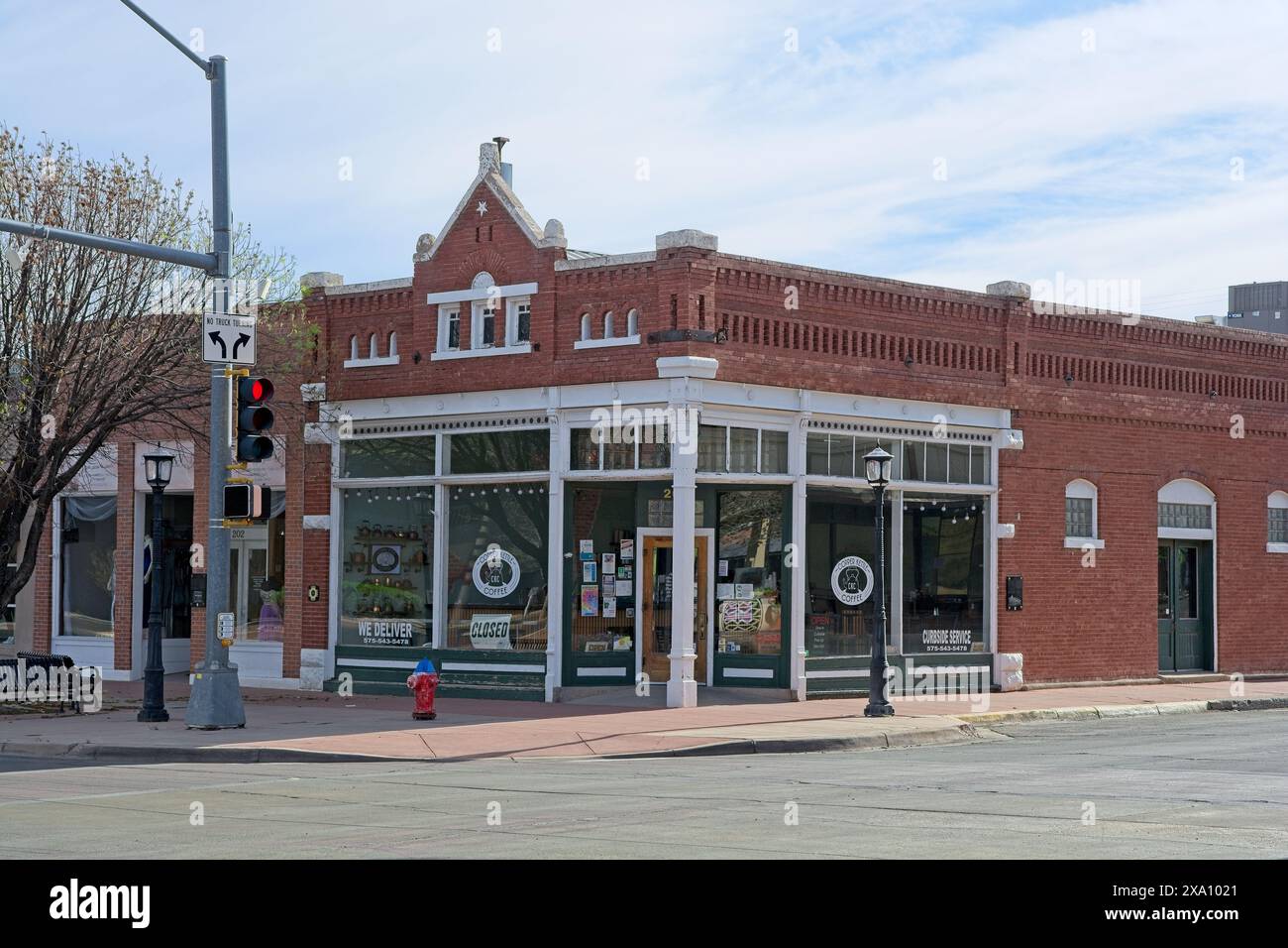 1886 Queen Ann style commercial building in downtown Deming New Mexico ...