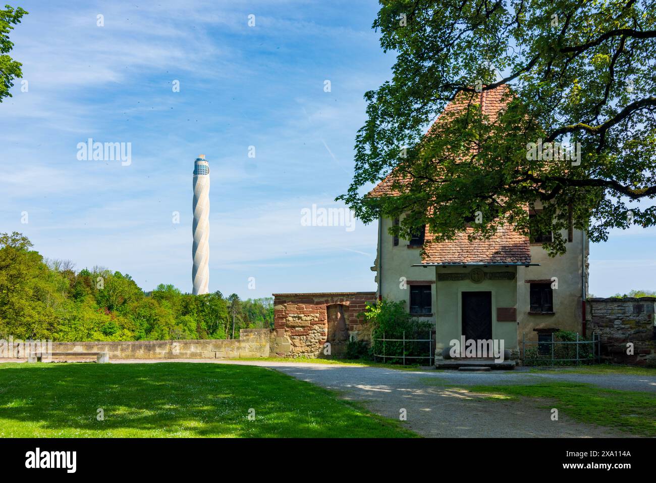 Rottweil: TK Elevator Test Tower, Pulverturm (Powder Tower) in ...