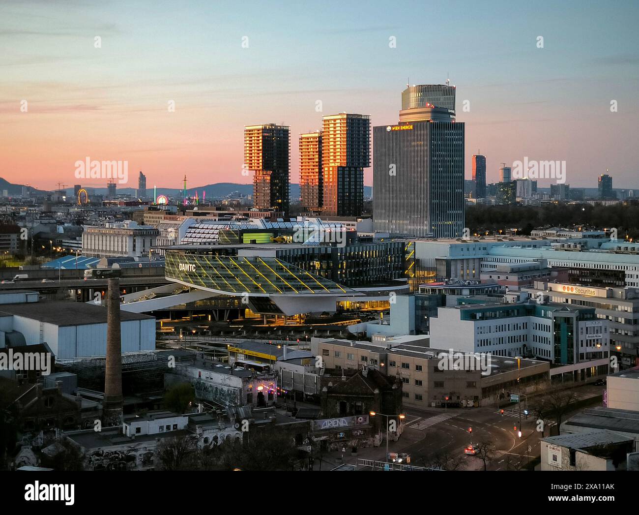 Vienna austria skyline hi-res stock photography and images - Alamy