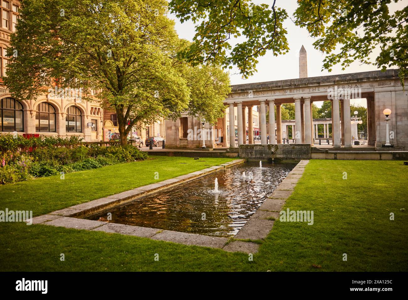 Southport, Sefton, Merseyside. Southport Monument Stock Photo - Alamy
