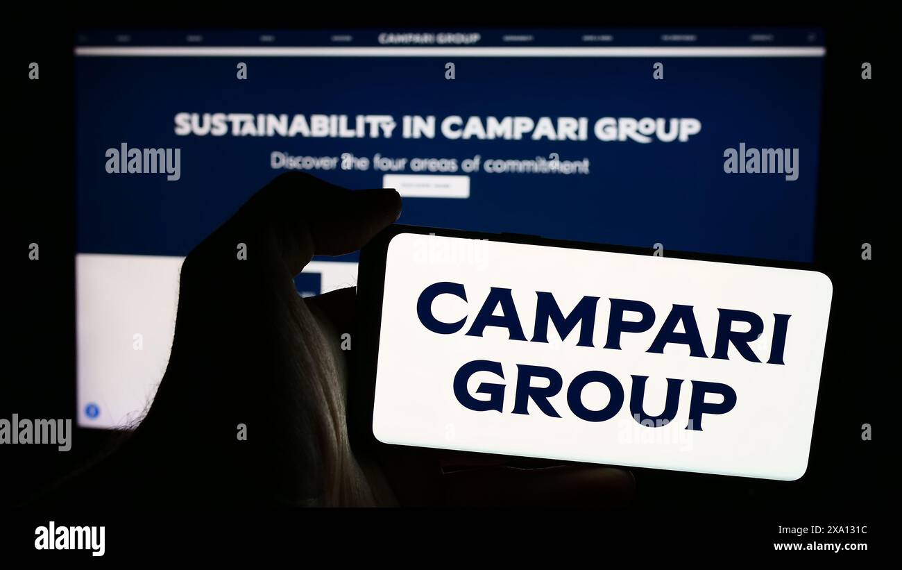 Campari logo hi-res stock photography and images - Alamy