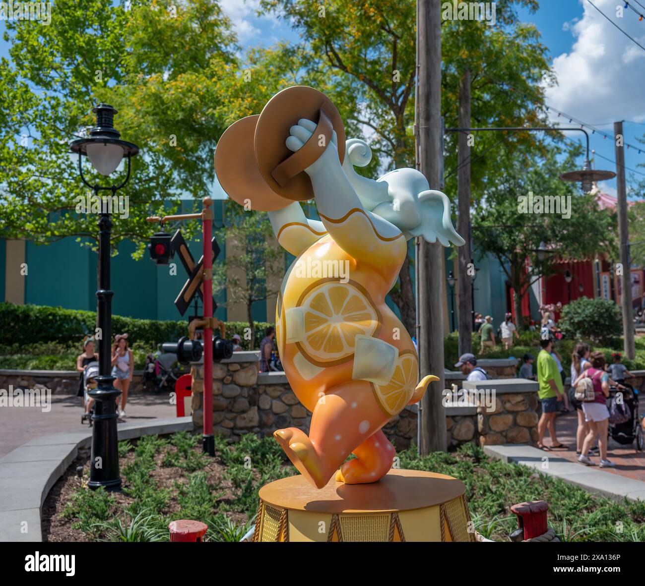 Smellephants on Parade, Display at magic kingdom they have a unique ...