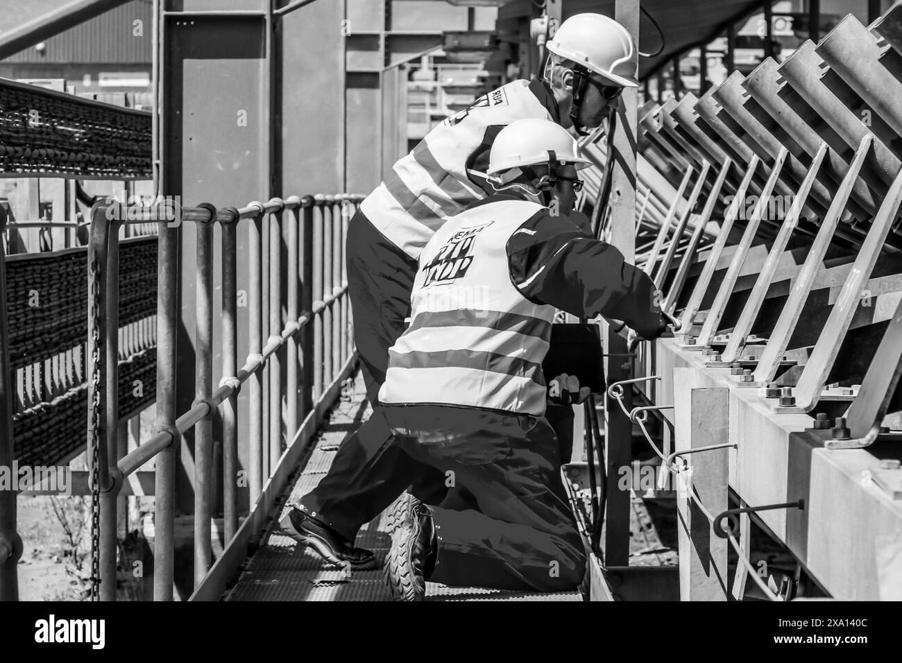 Oil operation Black and White Stock Photos & Images - Alamy