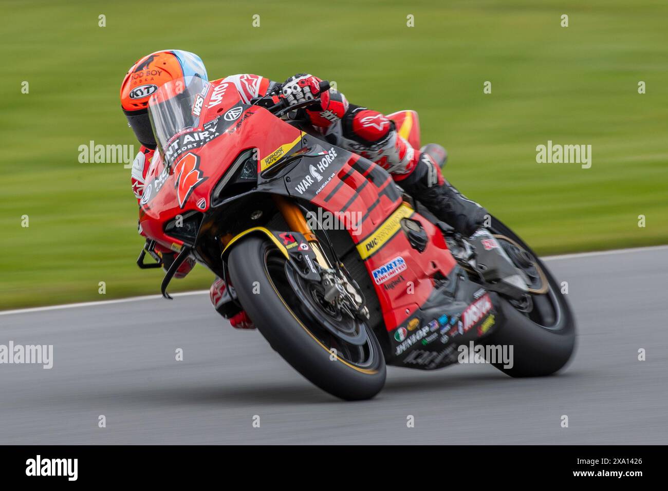 June 02, 2024: Race Winner #2 Josh Herrin in action during MotoAmerica ...