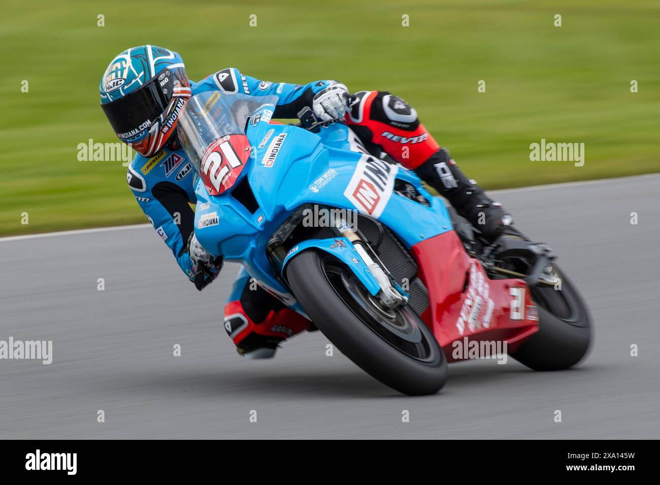 June 02, 2024: Superbike #21 Nolan Lamkin in action during MotoAmerica ...