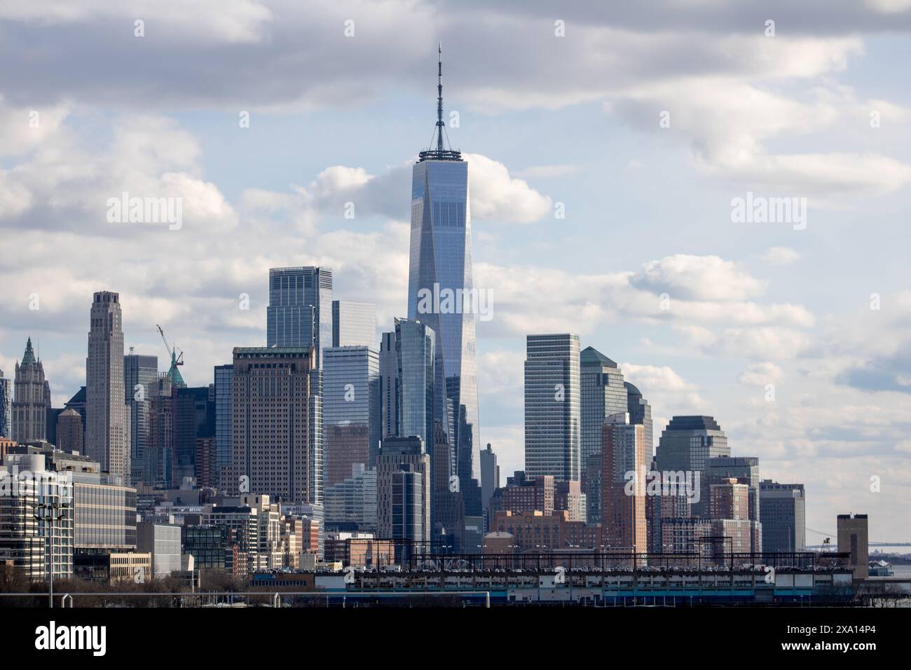 Against backdrop modern skyscrapers hi-res stock photography and images ...