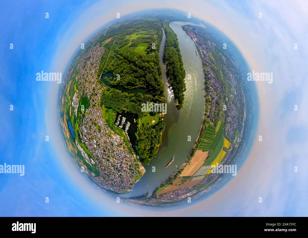 Oxbow aerial hi-res stock photography and images - Alamy