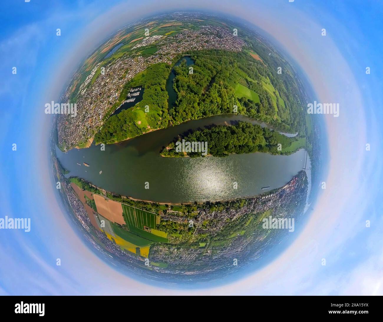 Oxbow aerial hi-res stock photography and images - Alamy