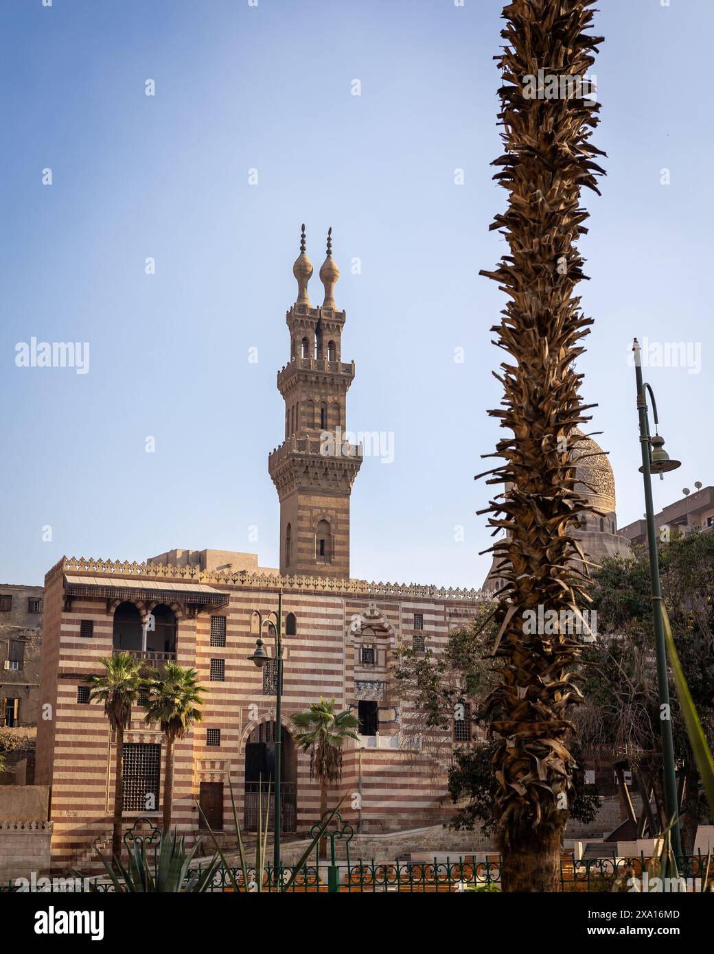 The Mosque of Qani-Bay in Cairo, Egypt Stock Photo - Alamy