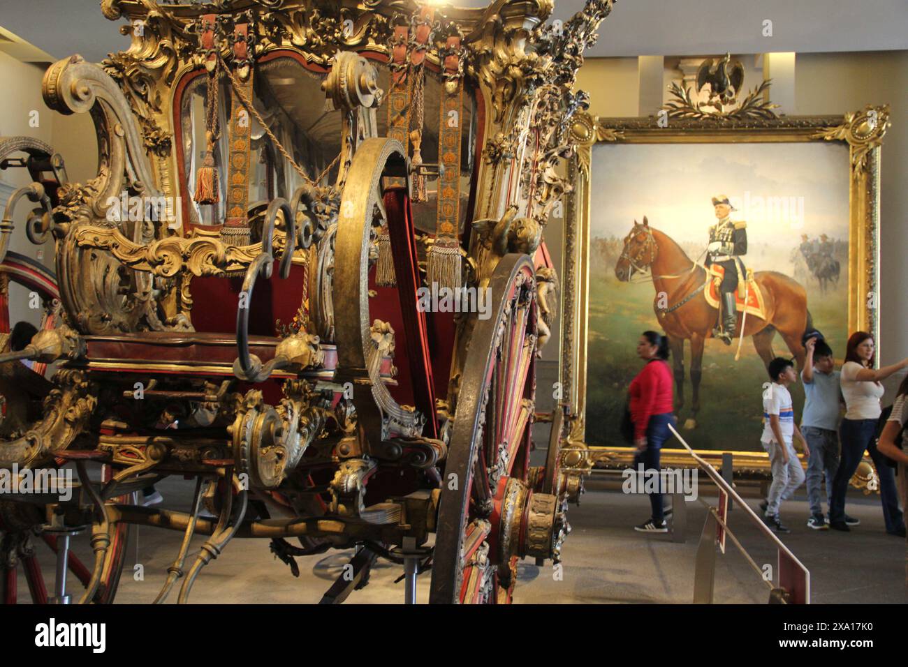 Chapultepec castle interior hi-res stock photography and images - Alamy