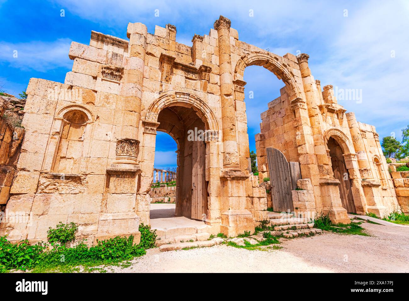 Roman age city gate hi-res stock photography and images - Alamy