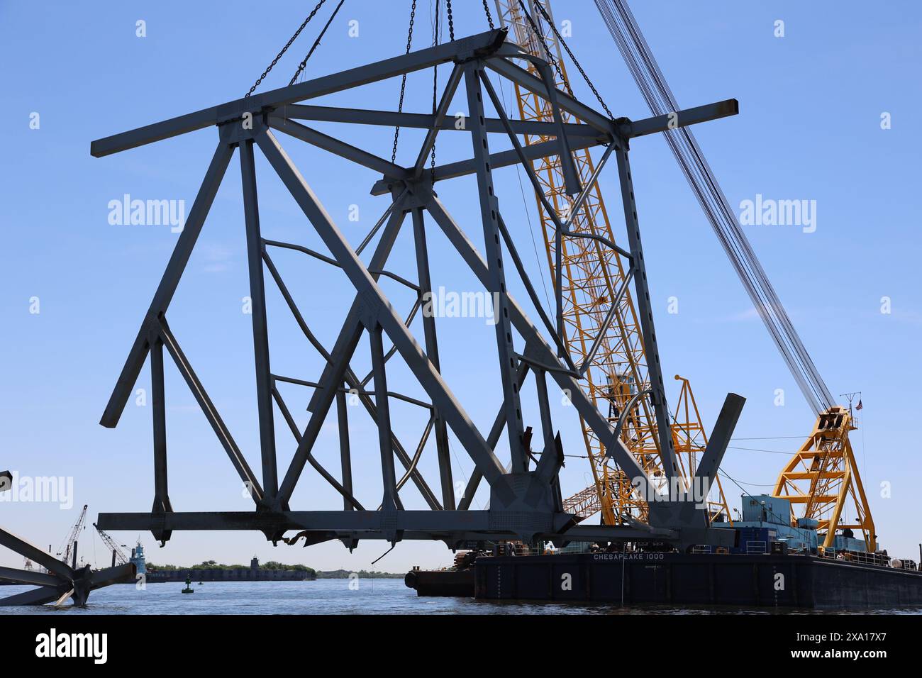 Dundalk, United States of America. 01 June, 2024. The massive ...