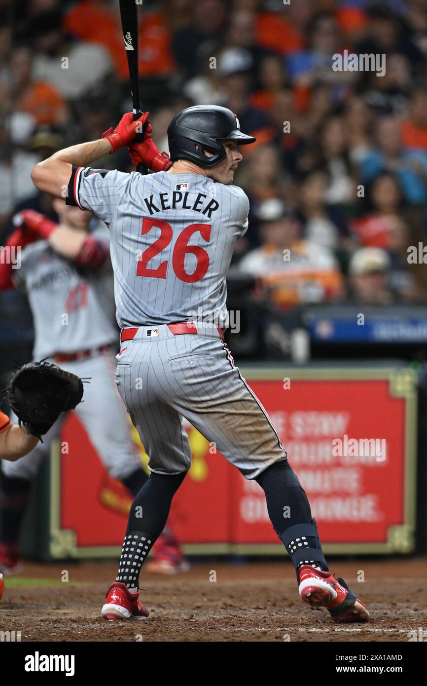 Minnesota Twins outfielder Max Kepler (26) during the MLB baseball game ...
