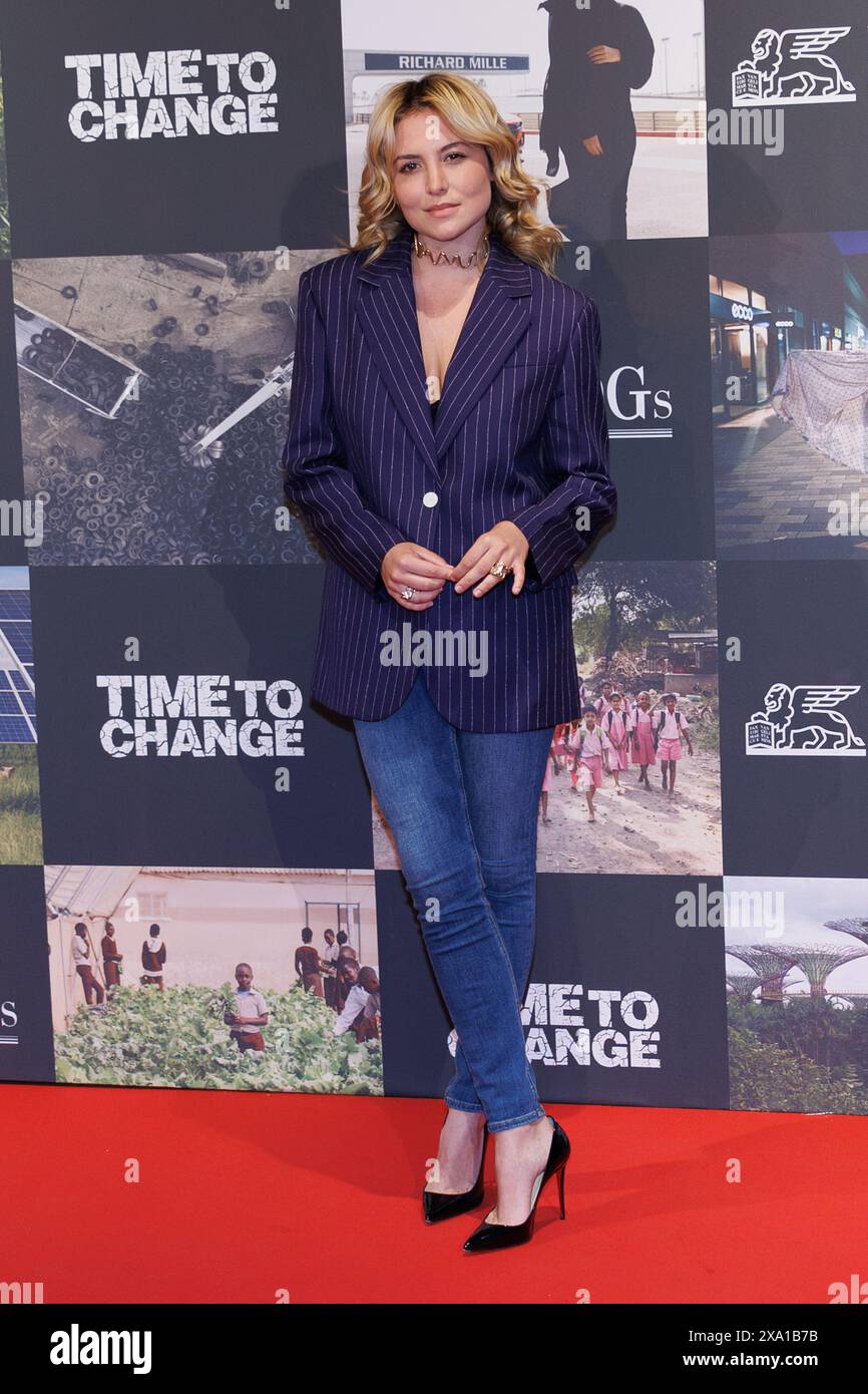 Noemi Brando during the Photocall of the movie TIME TO CHANGE, 3 June ...