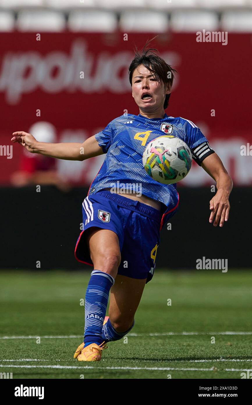 Murcia, Spain. 03rd June, 2024. MURCIA, SPAIN - June 3: Saki Kumagai of ...