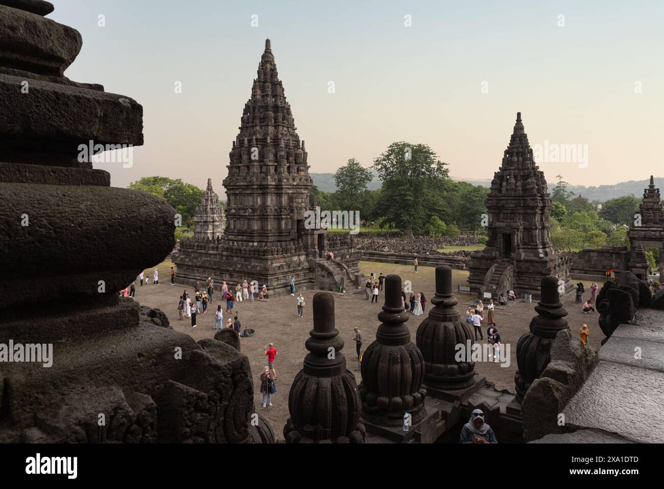 The iconic Prambanan Hindu temple in Indonesia Stock Photo - Alamy