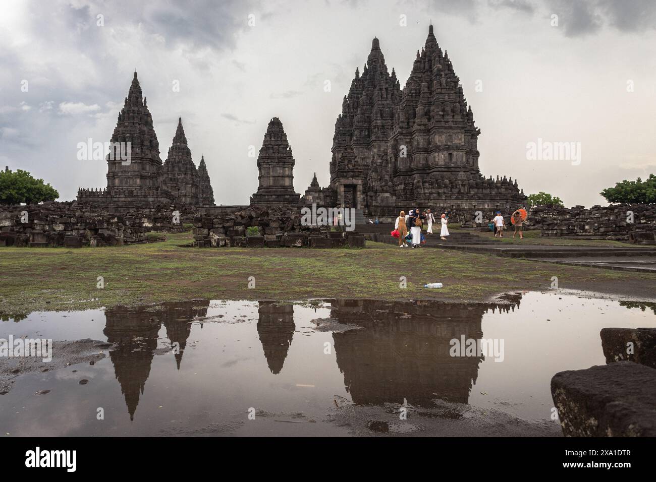 The iconic Prambanan Hindu temple in Indonesia Stock Photo - Alamy