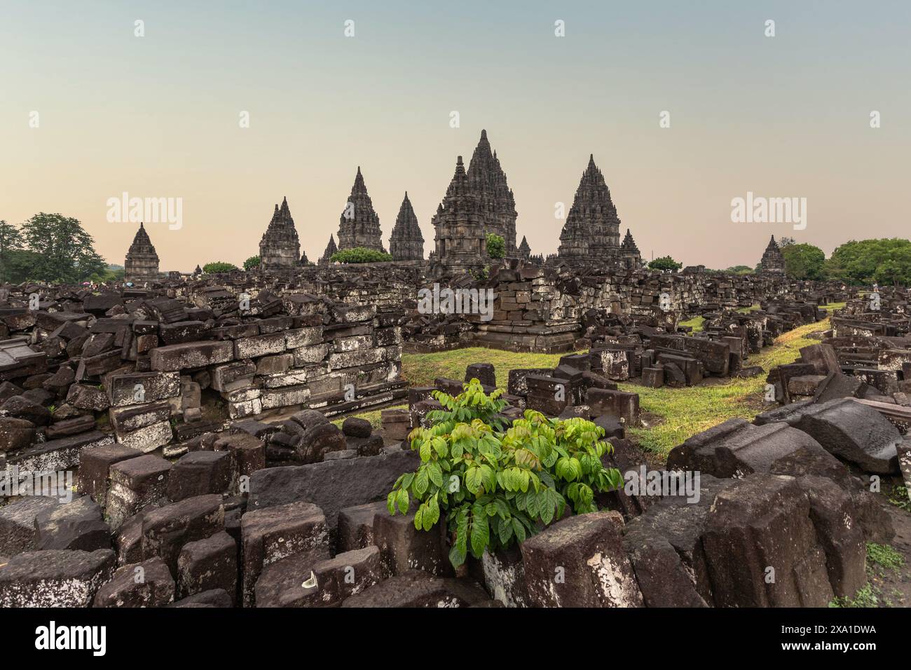 The iconic Prambanan Hindu temple in Indonesia Stock Photo - Alamy