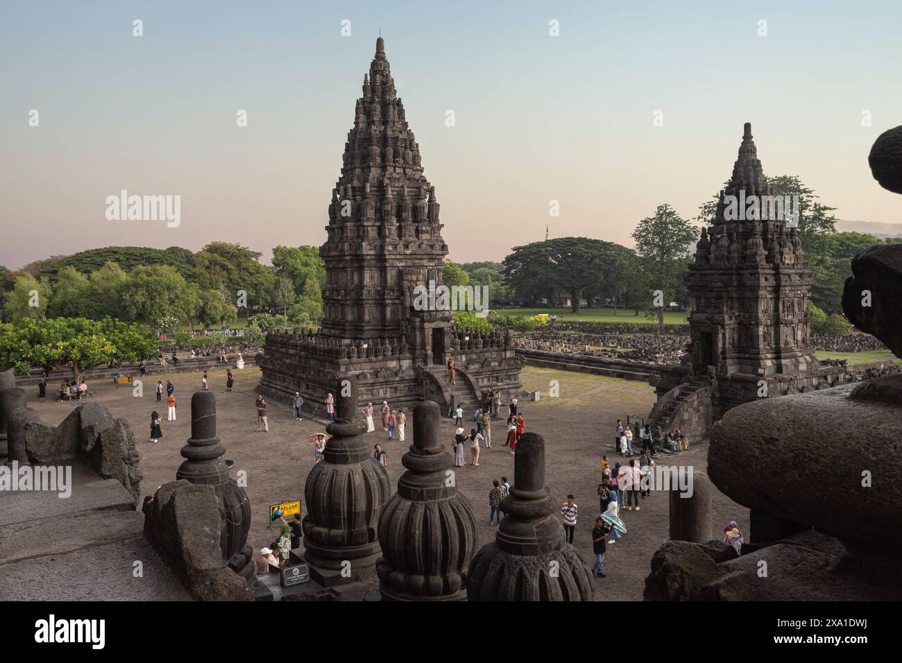 The iconic Prambanan Hindu temple in Indonesia Stock Photo - Alamy